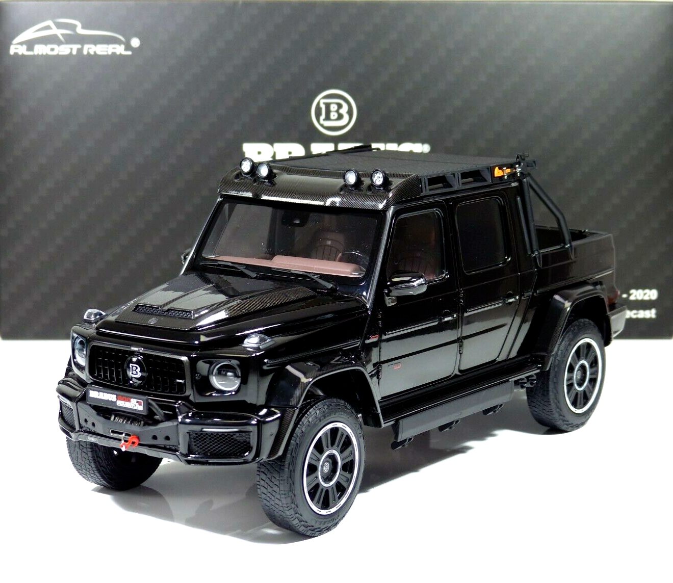 Mercedes-Benz BRABUS G800 XLP 4x4 Adventure 2020 Pick-Up black 1:18 ...