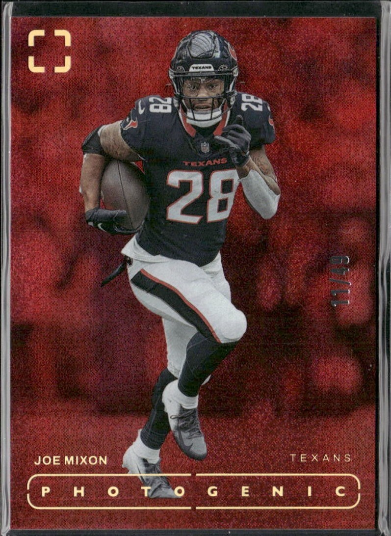 2024 Panini Photogenic - Joe Mixon #113 Red /49 for sale online | eBay UK