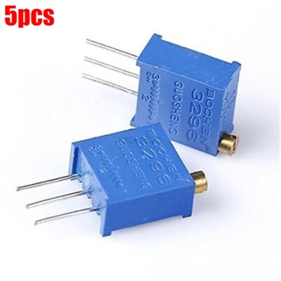 5Pcs 100K Ohm 3296W Trim Pot Trimmer Potentiometer 3296W-104 lc | eBay