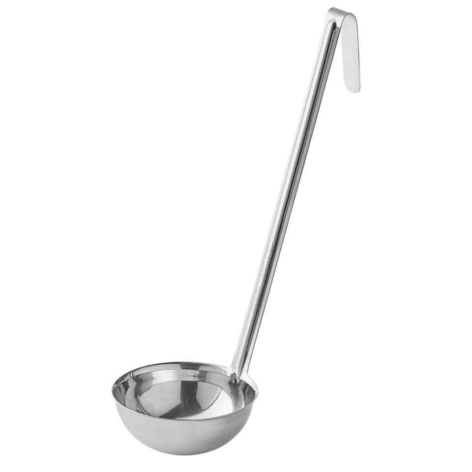 One-Piece Stainless Steel Ladle / Dipper for Sauce Soup Kitchen Tool | eBay