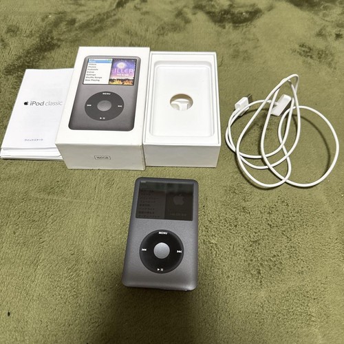 Apple iPod Classic Late 2009 160GB MC297J/A A1238 Black Working w/Box U3 JAPAN | eBay