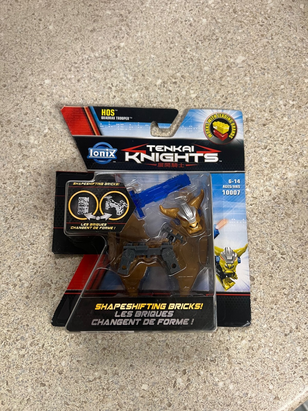 Ionix Tenkai Knights HOS Quadrax Trooper 10007 Transforming Brick for ...