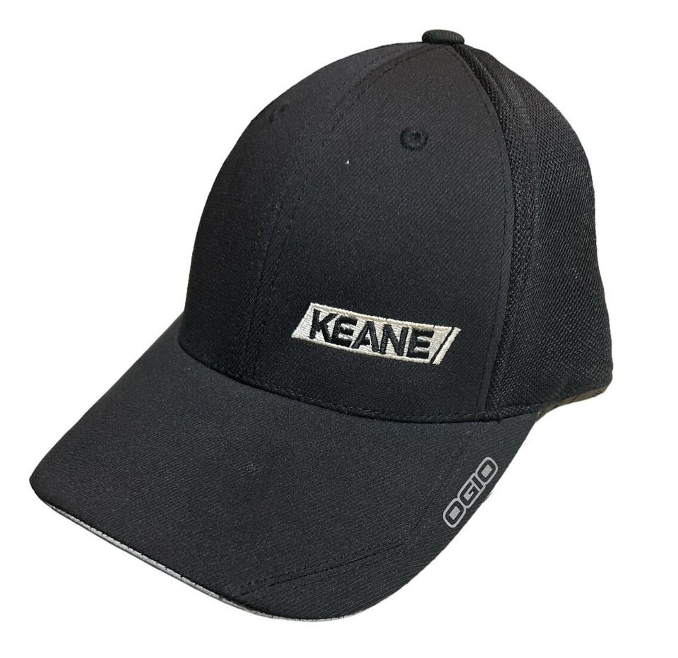 Keane Impact Player Baseball Cap Black White Trim & Logo - S/M - OGIO ...
