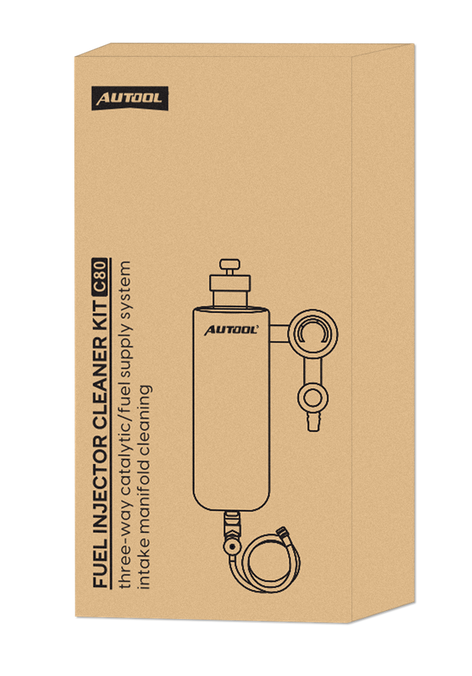 Fuel Injector Cleaner Kit Non-Dismantle Fuel System Cleaning Tool for ...