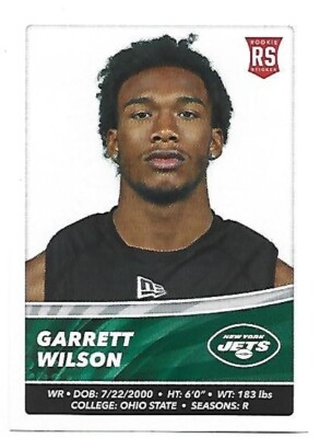 Garrett Wilson ROOKIE 2022 Panini NFL Sticker & Card Collection #101 ...