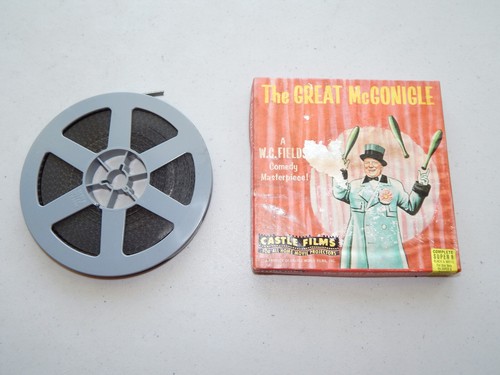 VTG Castle Films The Great McGonigle #857 Super 8mm Film W.C. Fields ...