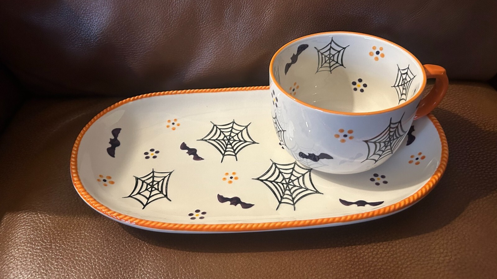 Temptations Halloween Boofetti Tray & Mug or Cup | eBay