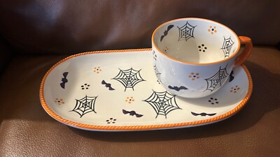 Temptations Halloween Boofetti Tray & Mug or Cup | eBay