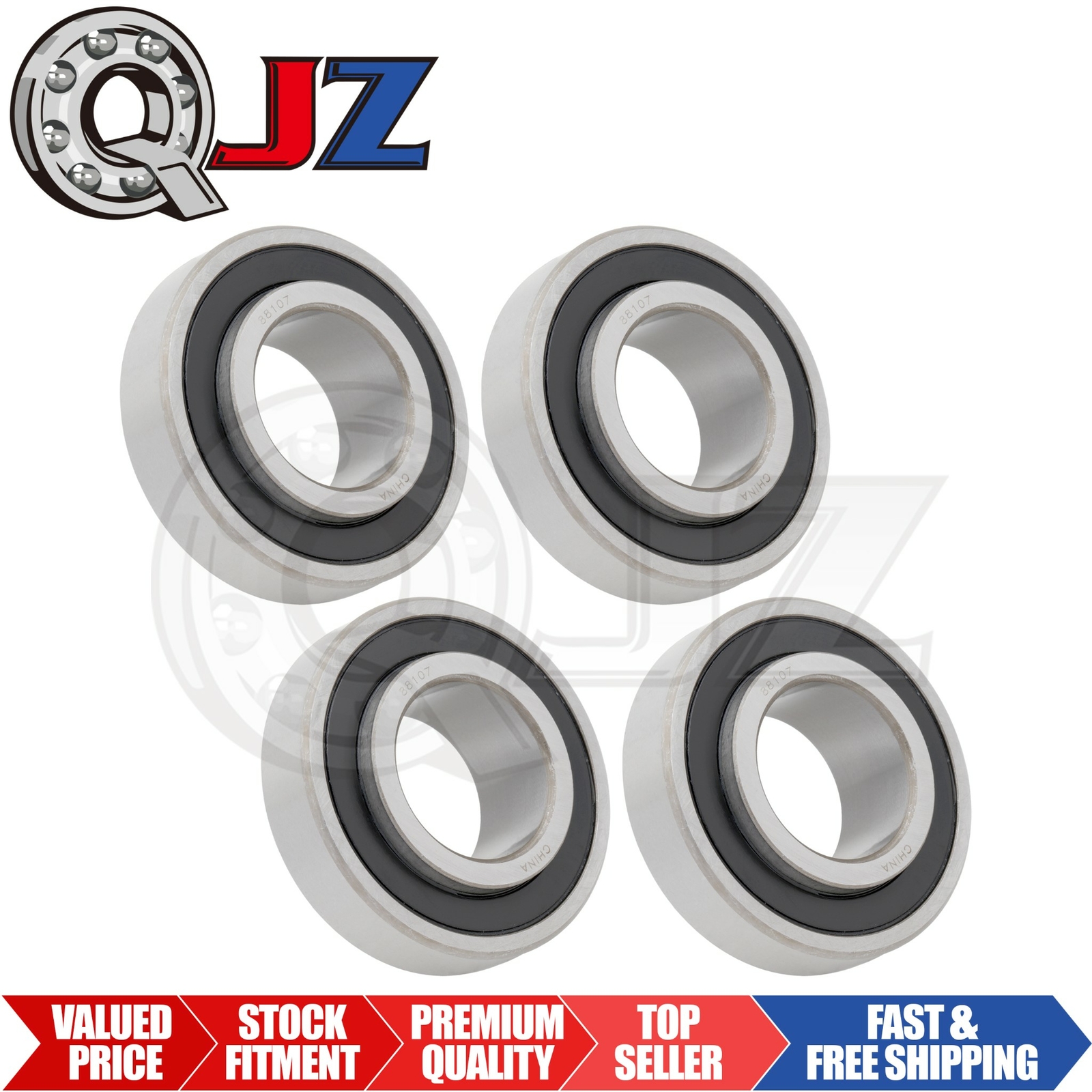 [Qty.4] 88107 Special Agricultural Equipment Bearing [1.378in ID x 2 ...