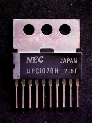 UPC1020H - NEC Audio Amplifier IC (SIP-10) | eBay