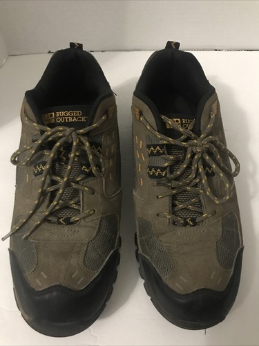Rugged Outback Hiking Shoes Grey Size 8 1/2 Mens | eBay