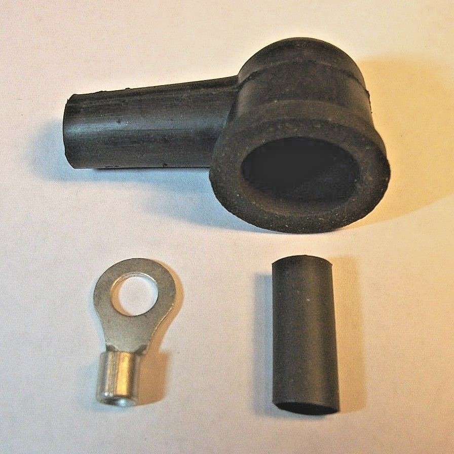 Battery Terminal Boot for Alternator 1/4 Inch Ring Terminal 8 AWG ...