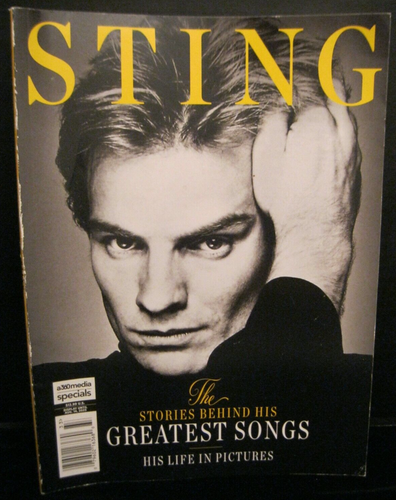 STING THE STORY BEHIND HIS SONGS SOFTCOVER 2023 PUBLISHED A360 MEDIA ...
