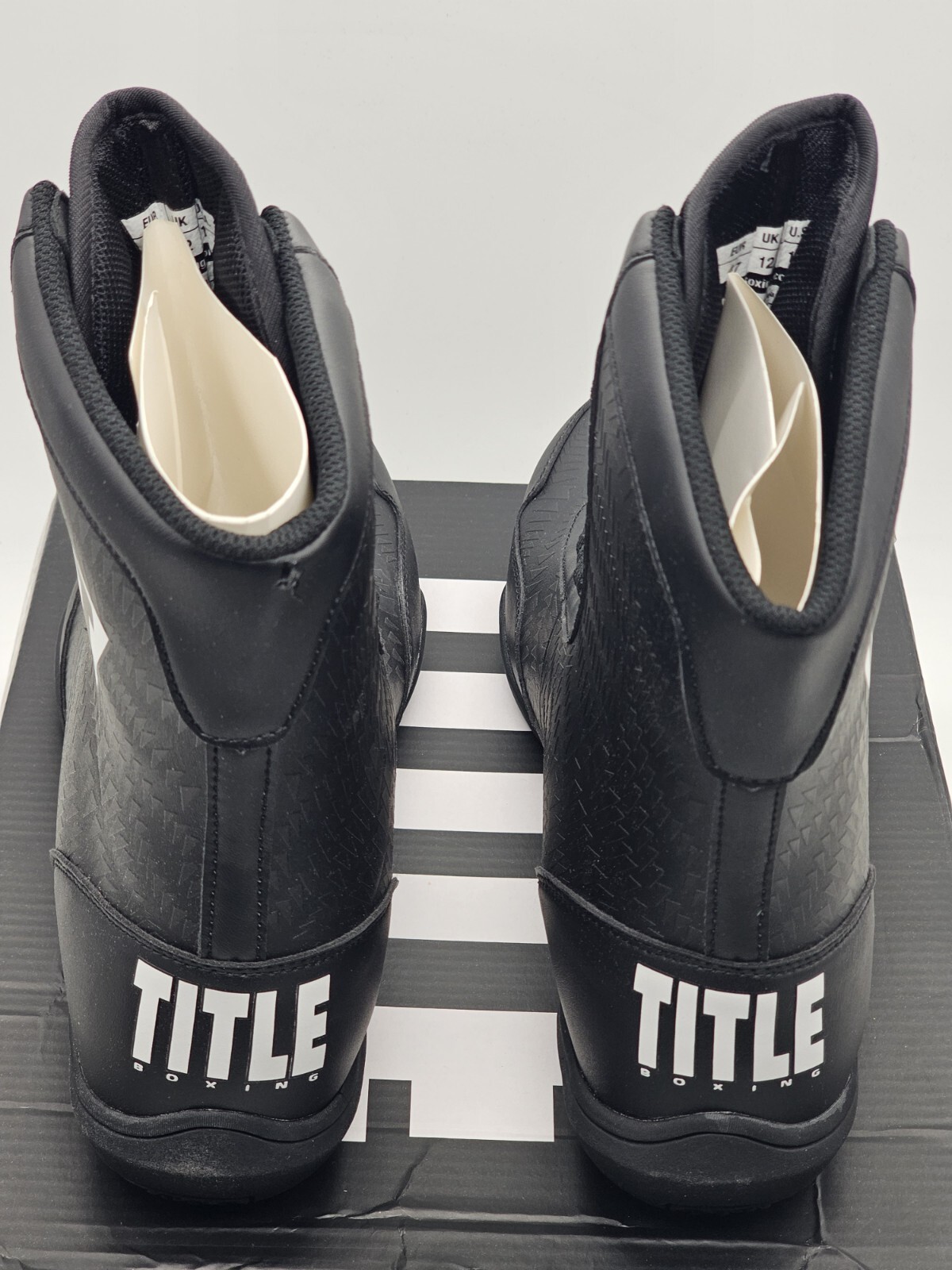 TITLE Boxing Total Balance Boxing Shoes TBS38 - Black - US Size 13 | eBay