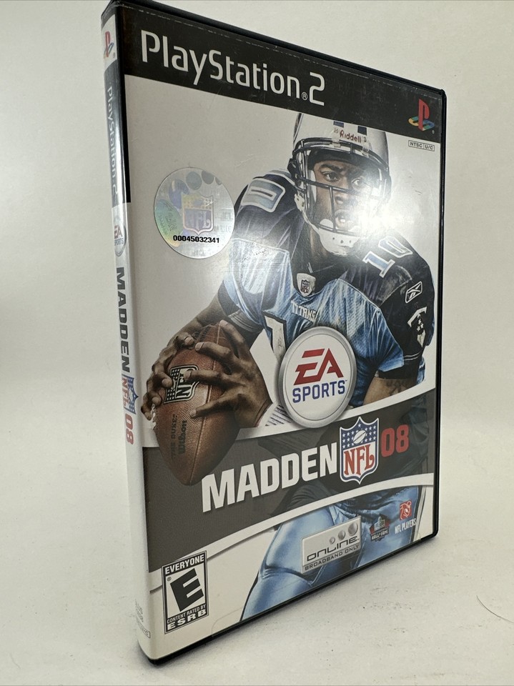 Madden NFL 08 PS2 (Sony PlayStation 2, 2007) Mint Disc - CIB With ...