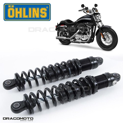 HARLEY-DAVIDSON Sportster 2004-2020 rear shock absorber OHLINS HD 754 ...