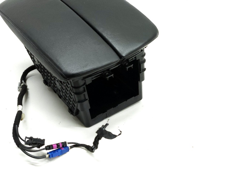⭐ 07-13 Bmw E70 X5 Front Center Console Storage Arm Rest Lid Leather ...