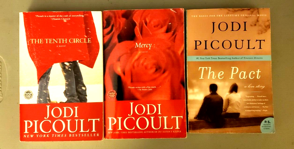 3 Jodi Picoult books-The Pact, Mercy, The Tenth Circle 9780743422444| eBay