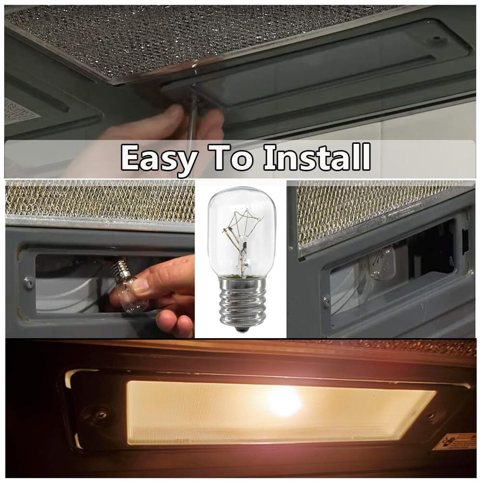 (2024 Update) 8206232A Light Bulbs for Whirlpool GE Microwave Under ...