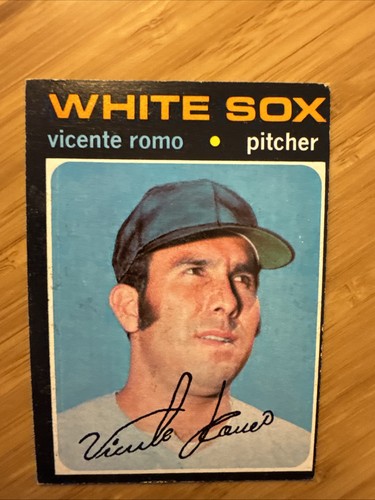 Vicente Romo 1971 Topps - High Number Short Print Chicago White Sox EX ...