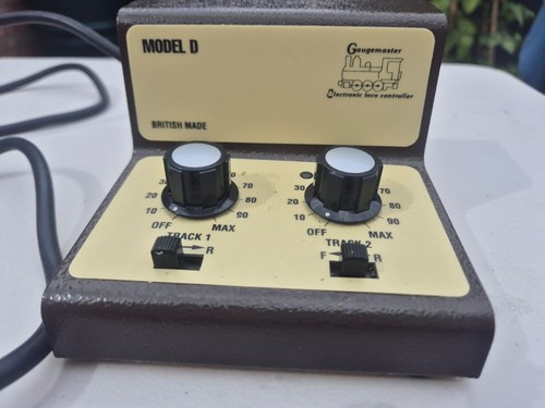 Model Railway 00 Gauge Gaugemaster Model D Twin Track Controller | eBay UK