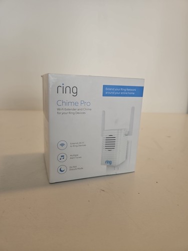 Ring Chime Pro Wi-Fi Extender & Chime Accessory For Ring Doorbell ...
