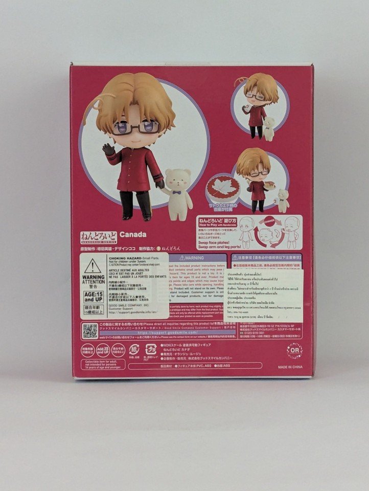 Nendoroid 2173 Canada Hetalia World Stars Action Figure Good Smile ...