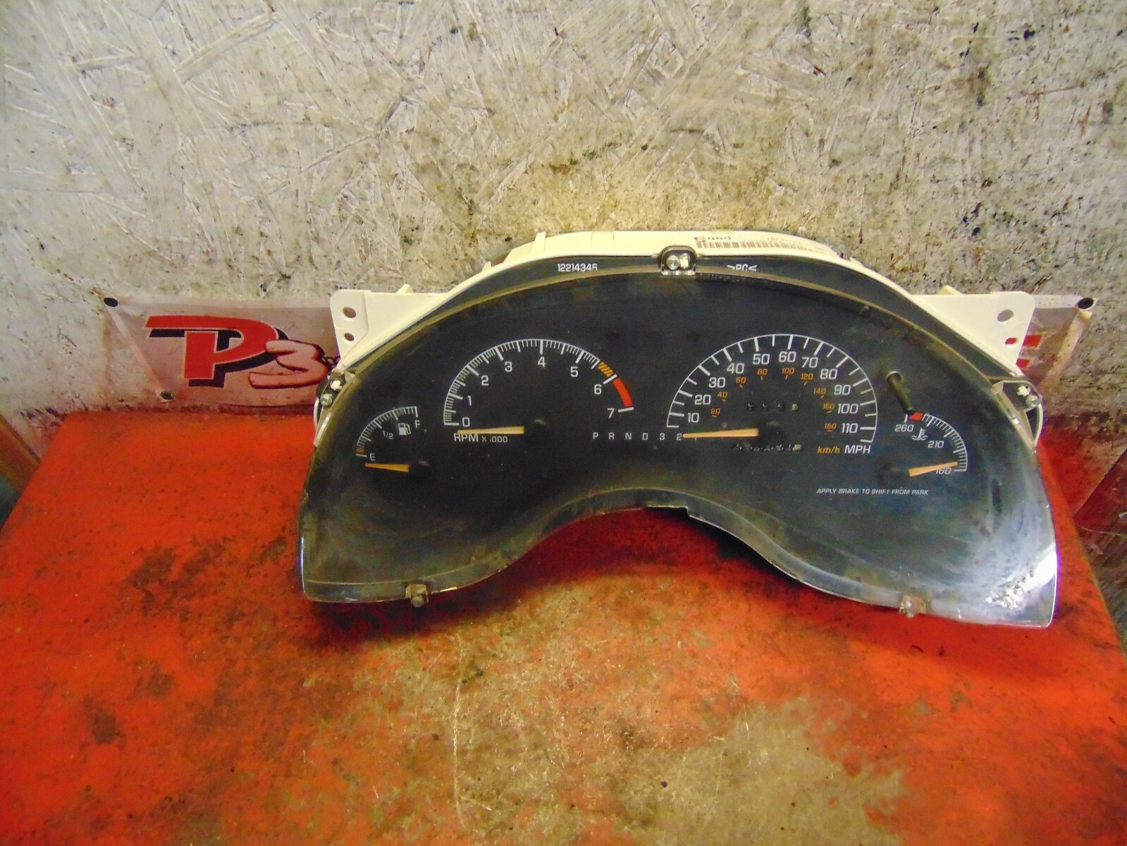 1997-2003 Pontiac Grand Prix Speedometer Instrument Gauge Cluster 97 98 ...