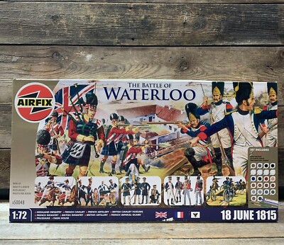 Airfix, The Battle of Waterloo, Model Kit, A50048, 1:72 Scale, NIB | eBay