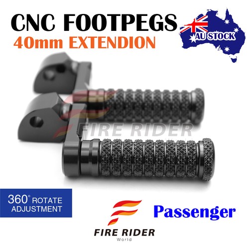 For Honda CBR1000RR 04-07 06 05 CNC M-GRIP REAR Foot Pegs 40mm Lower ...