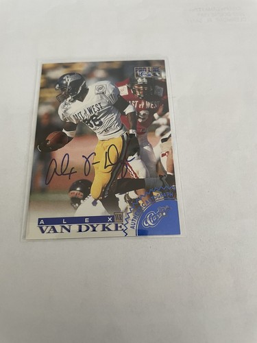 1996 Classic Pro Line Autograph Alex Van Dyke | eBay