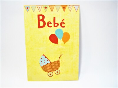 Spanish Language Congrats Congratulations on New Baby Baby Shower ...
