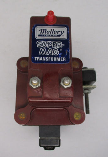 Vintage Mallory Ignition SUPER-MAG Transformer Coil For Magneto | eBay