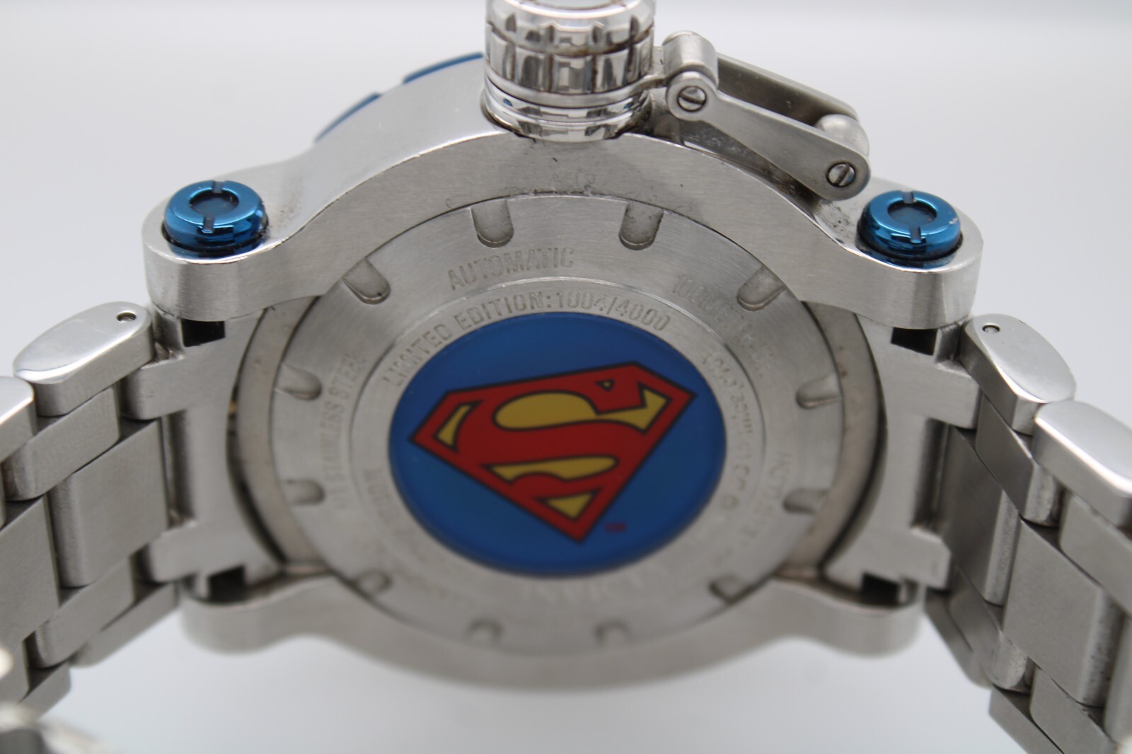 Invicta DC Comics Superman Watch Steel 52mm Automatic Le Coalition ...