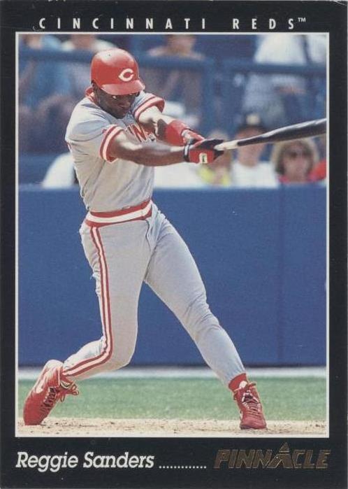 1993 Pinnacle - Reggie Sanders #158 for sale online | eBay