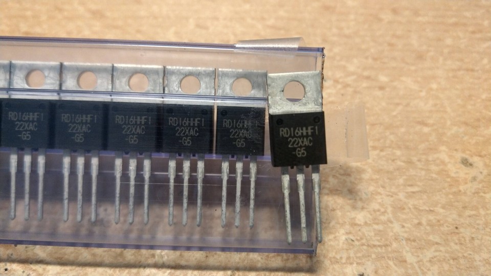 RD16HHF1 Transistor MOSFET Ersatz 2SC1969 2SC3133 Leistungstransistor ...