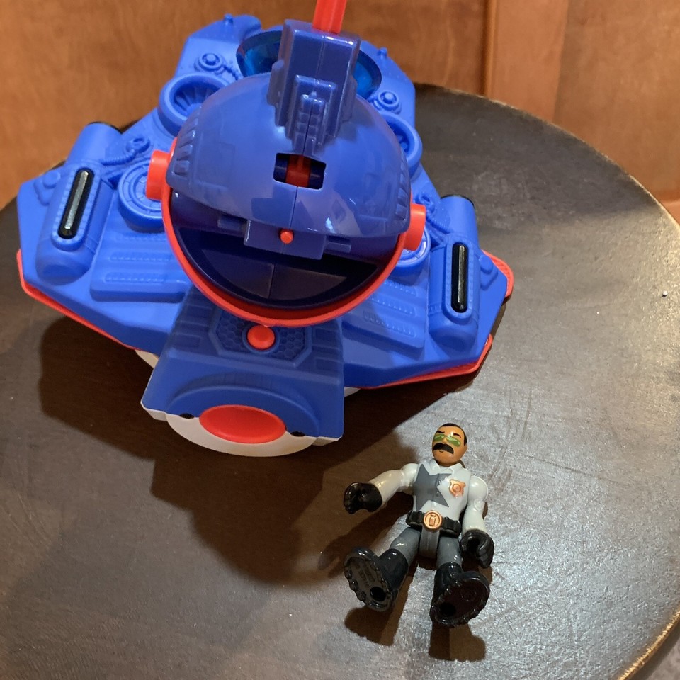 Fisher Price Space Station Alpha Explorer Spaceship Imaginext Sound ...