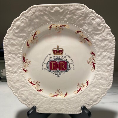 Queen Elizabeth 1977 Silver Jubilee Lord Nelson Pottery Commemorative ...