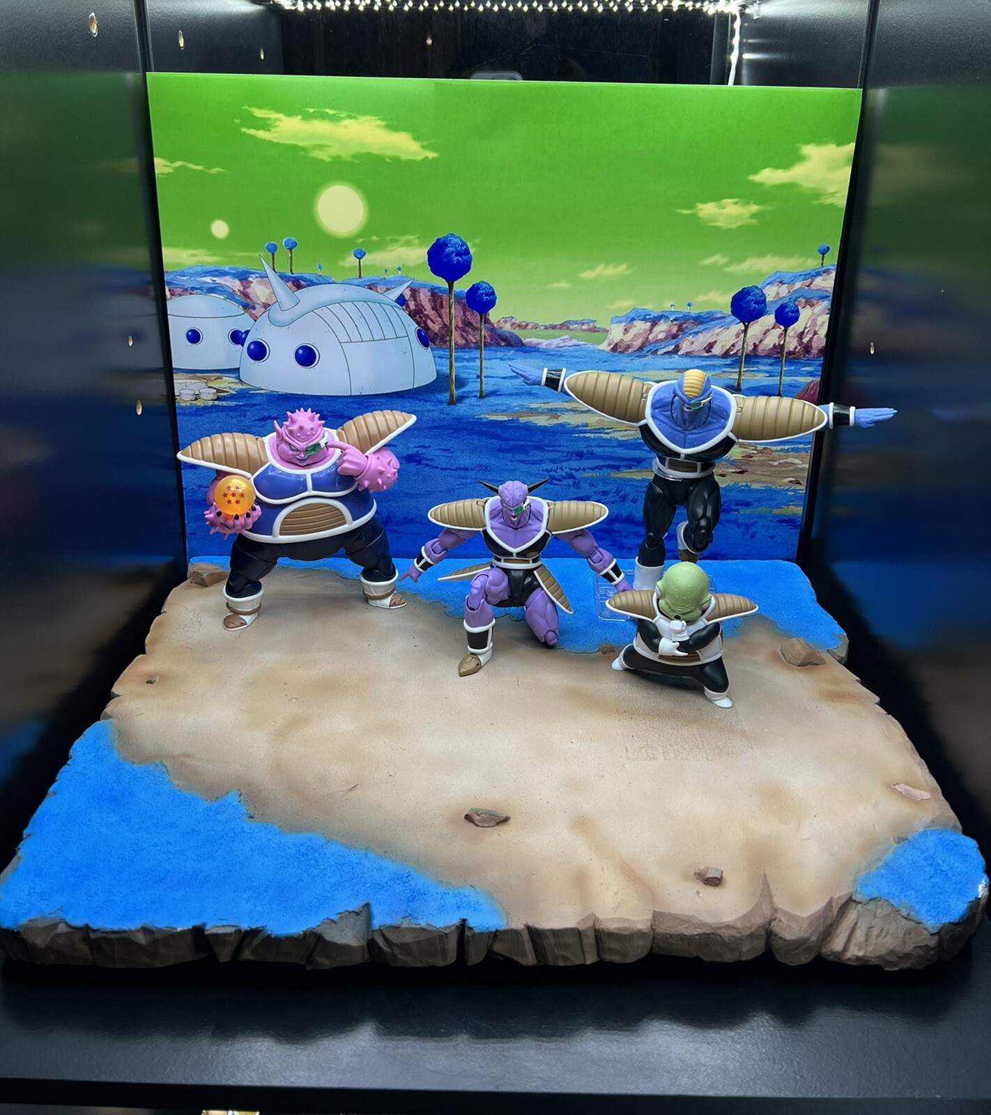 Backdrop Diorama For Action Figures SH Figuarts Dragonball Planet Namek ...