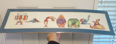 Vintage AE London Caricature Cartoon Print Lost Cause Signed & Numbered ...