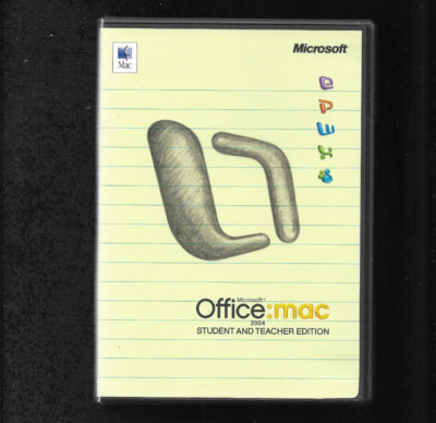 Microsoft Office:mac 2004 Student and Teacher Edition includes 3 ...