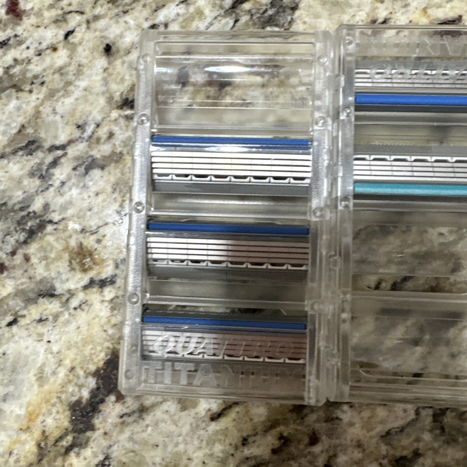 Schick Quattro Titanium Razor Blades Trimmer Refills Diamond coated ...