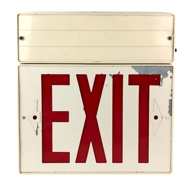 Exit Signs - Vintage Exit Light