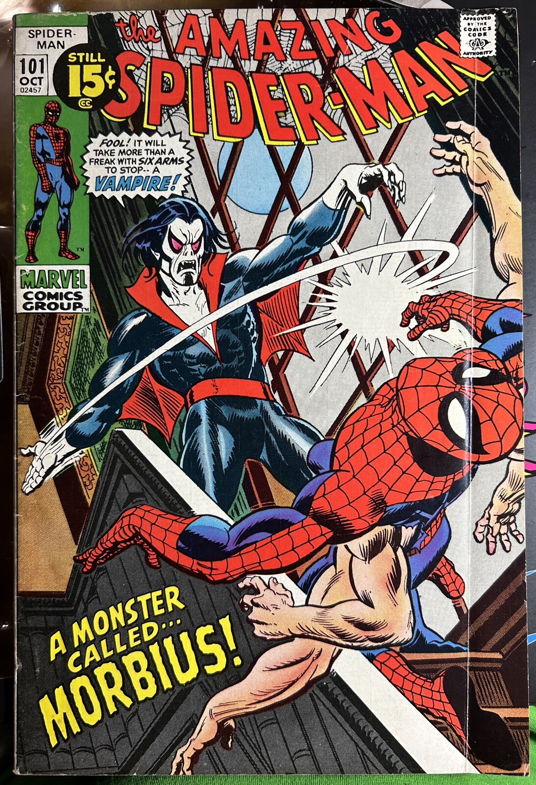 The Amazing Spider-Man 101 (Marvel Comics 1971) First Appearance Of ...
