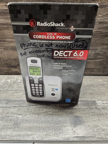 Radio Shack Cordless Phone Handset & Charging Base 43-325 | eBay