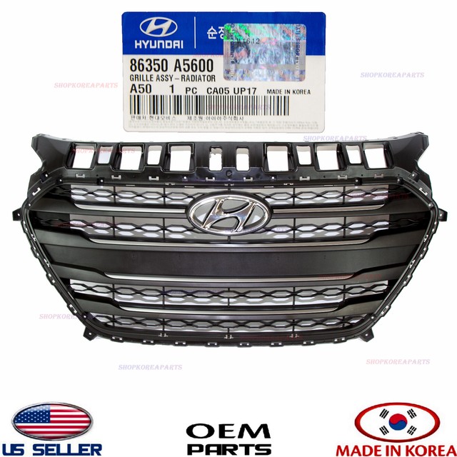 OEM Genuine Front Radiator Grille 86350 A5600 for Hyundai Elantra GT 13 ...