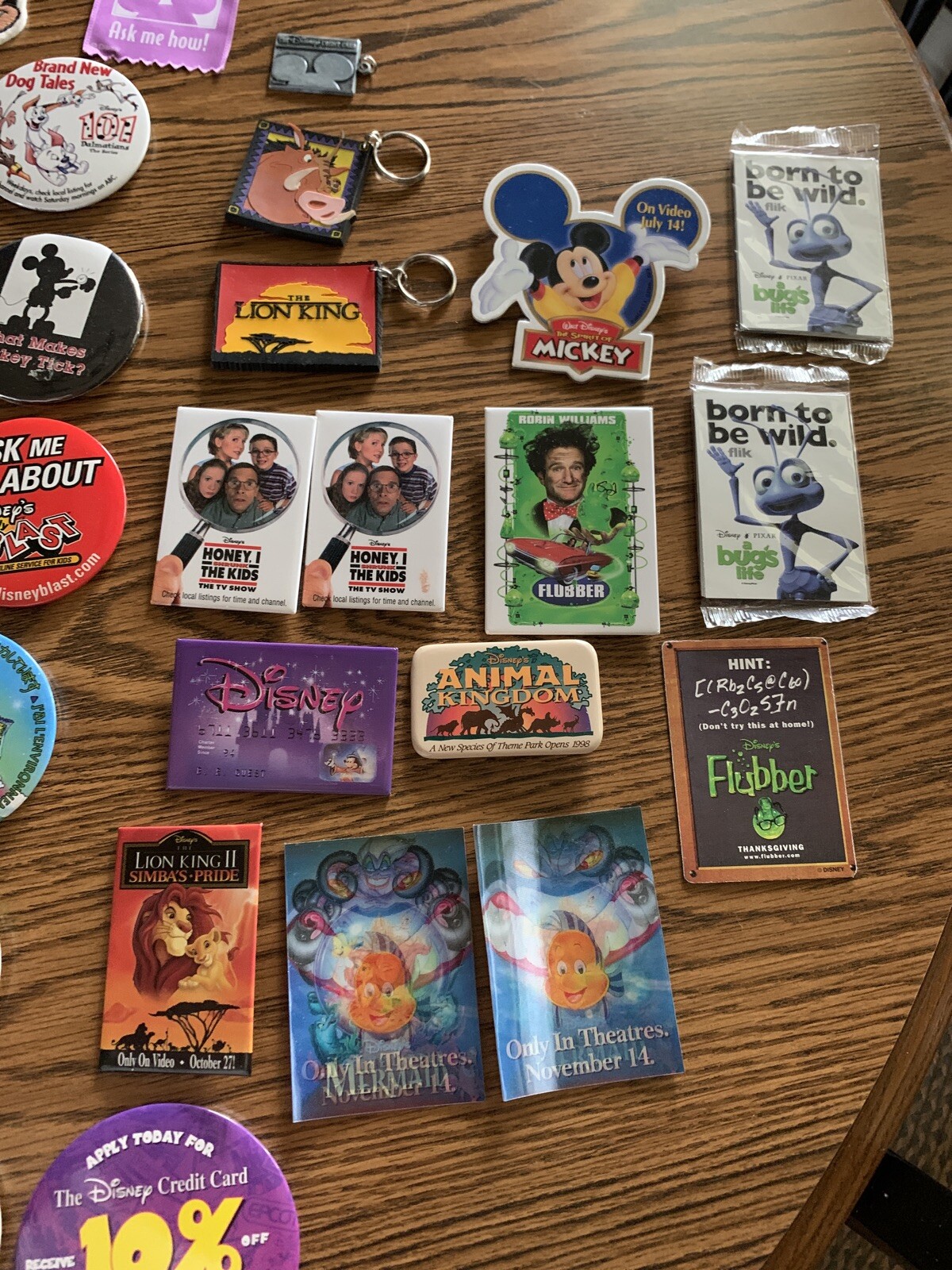 Lot of 50 Disney Store Cast Member Exclusive Pins Buttons Key Chains ...