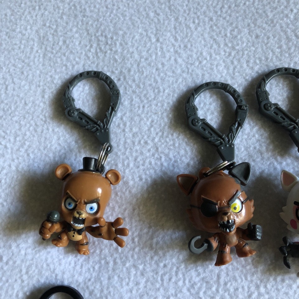 FNAF Backpack Hangers / Keychain Lot Five Nights at Freddy’s Figure ...