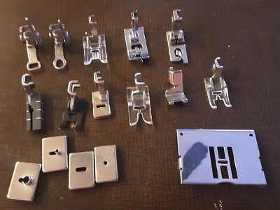 OEM VINTAGE ELNA presser foot and plates | eBay