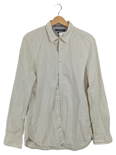 Marc O'Polo Camicia Uomo Beige Righe Casual (IT 52, EU 48, INT M) | eBay
